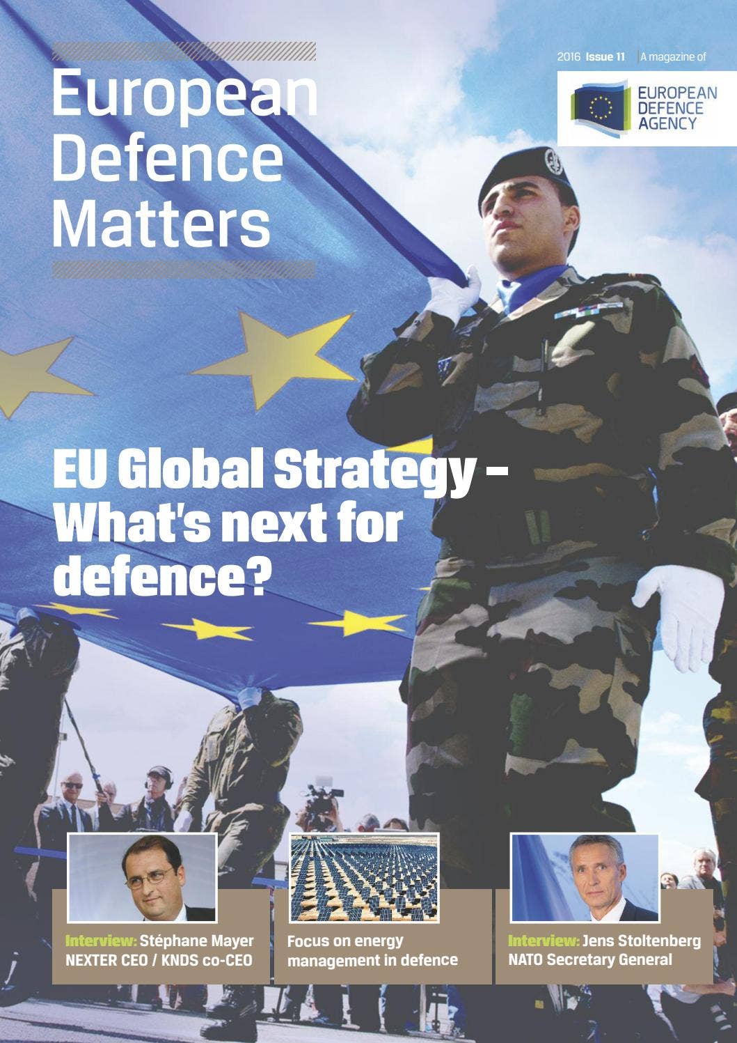 Magazine "European Defence Matters", issue 11 by European Defence ...