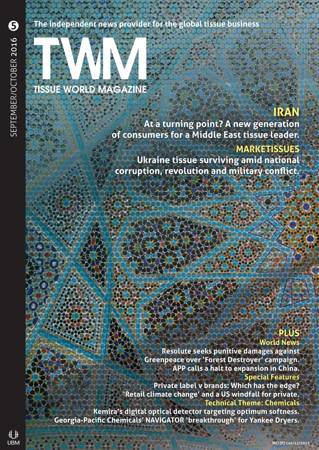 Tissue World magazine September / October 2016 by Tissue World Magazine ...
