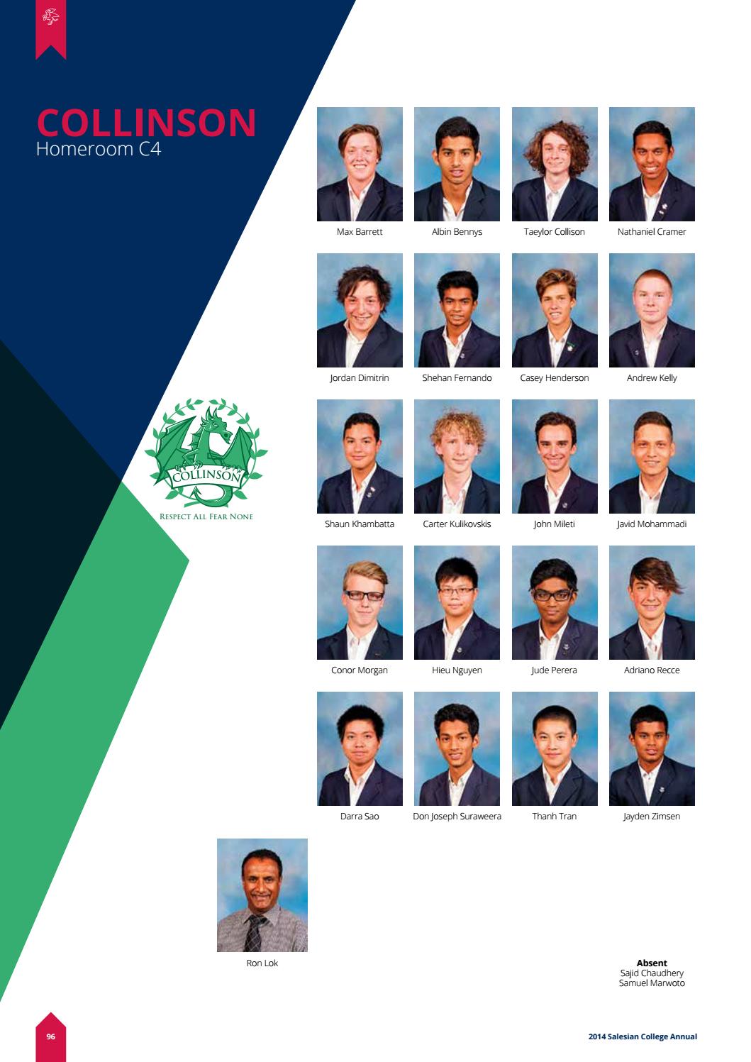 2014 Salesian College Chadstone Annual by SalesianCollegeChadstone - Issuu