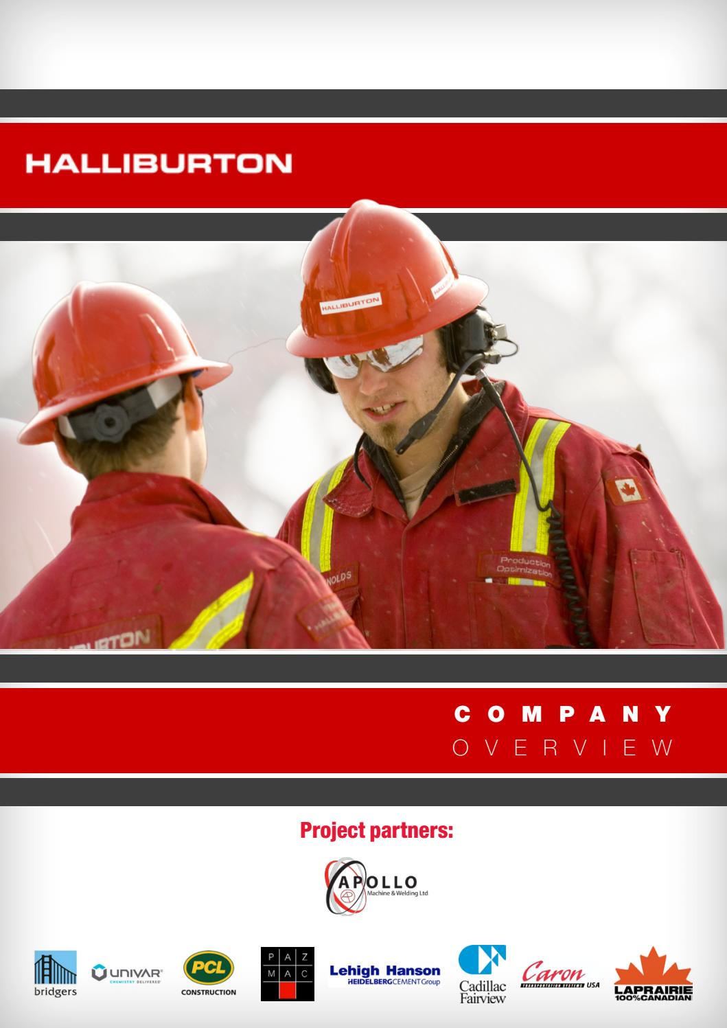 Brochure - Halliburton Energy by Business Chief USA - Issuu