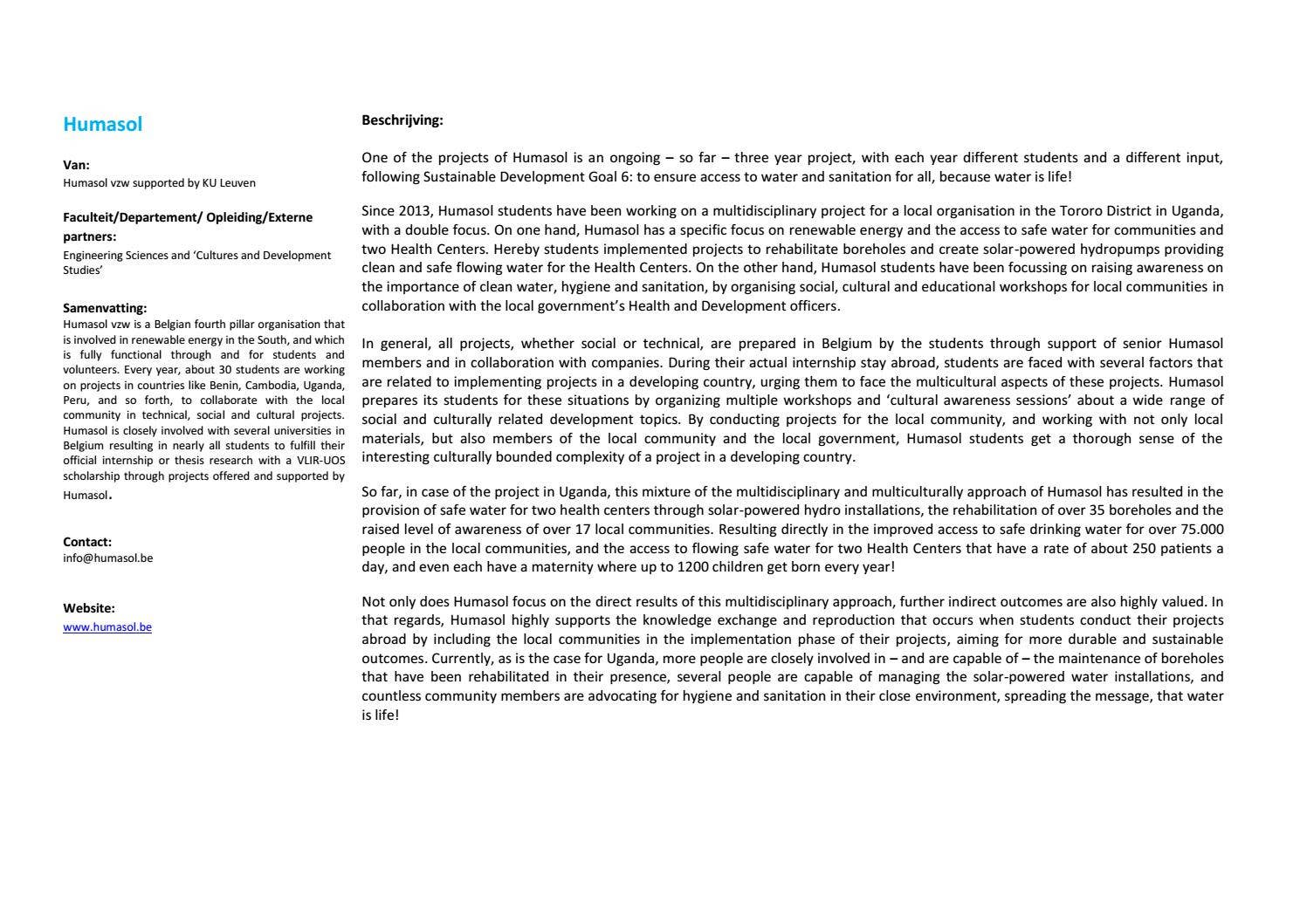 Inspiratiegids humasol by Departement Omgeving - Issuu