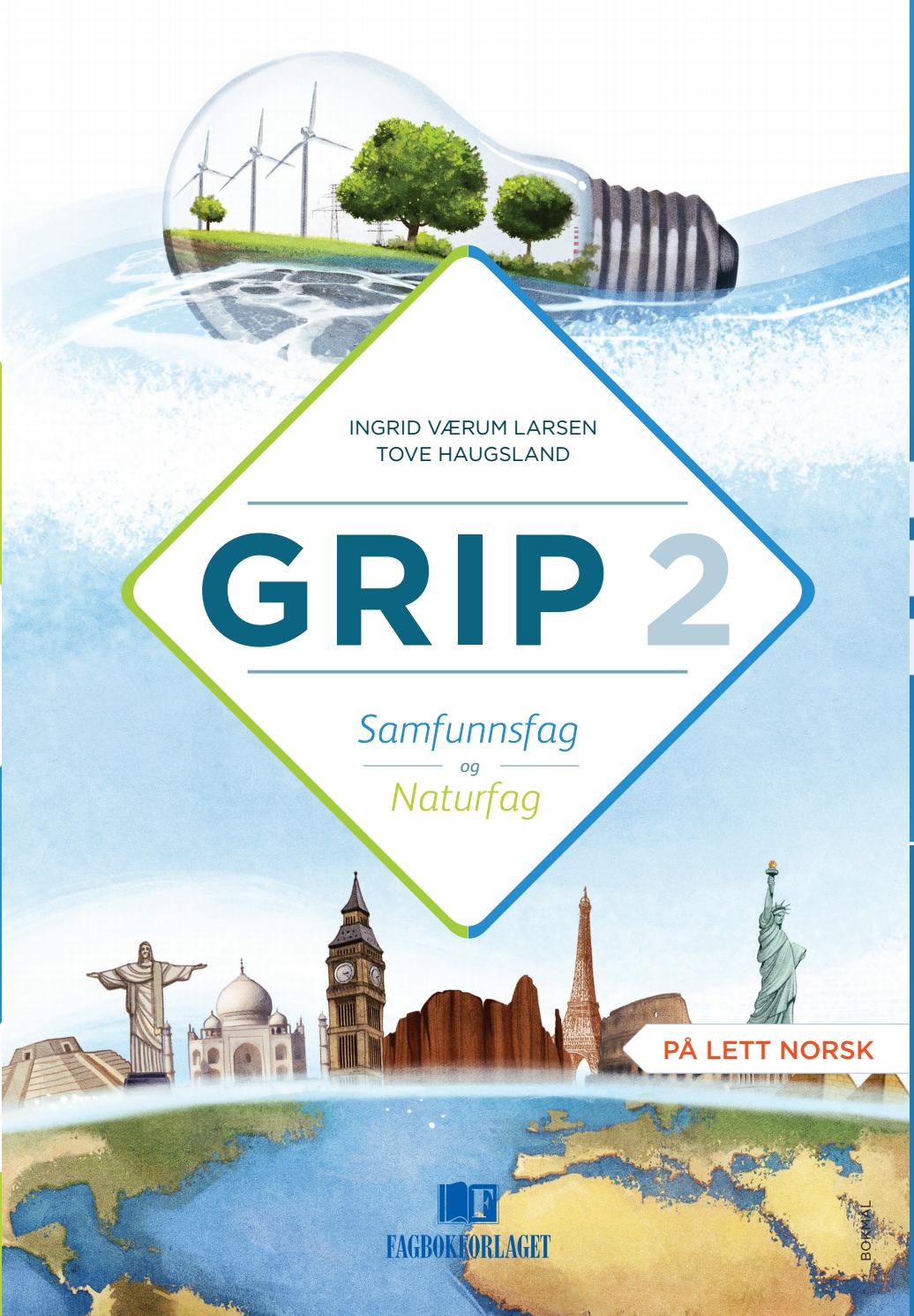 Grip 2 Samfunnsfag og naturfag Grunnbok BM (9788211014894) by ...