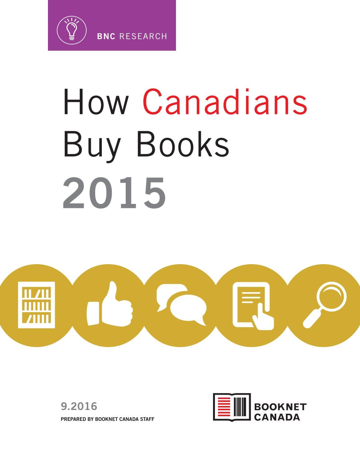 How Canadians Buy Books 2015 by BookNet Canada - Issuu