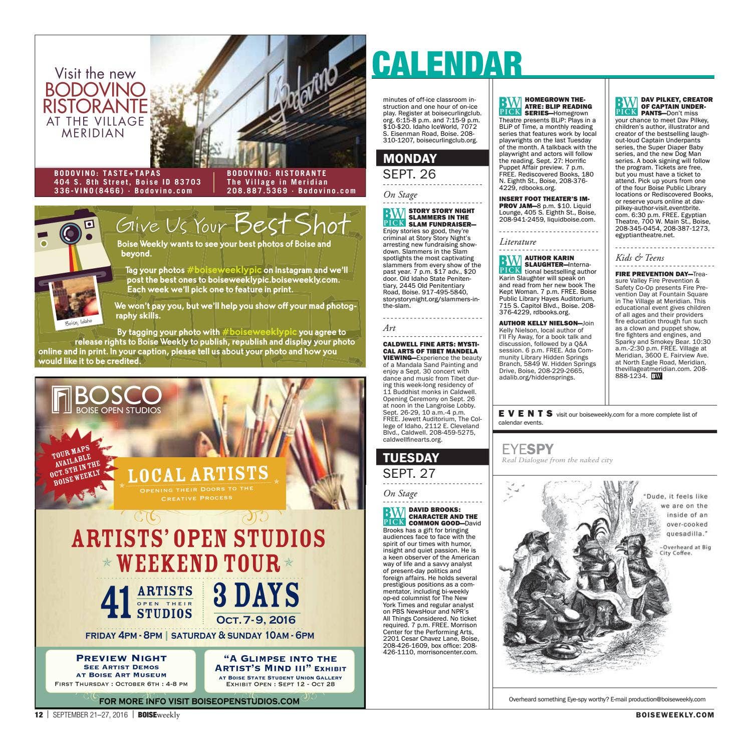 Boise Weekly Vol.25 Issue 14 by Boise Weekly - Issuu