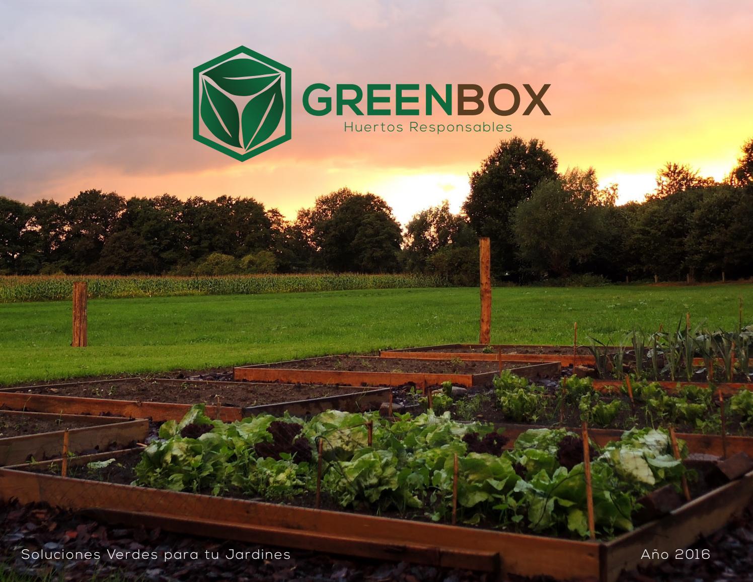 Brochure greenbox by Black Design - Issuu