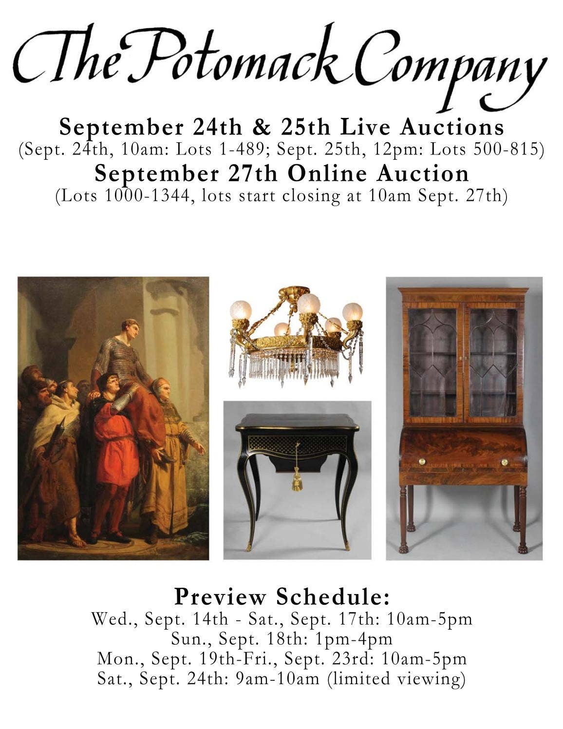 Potomack September 24th 25th & 27th Live & Online Auctions E-Catalogue ...