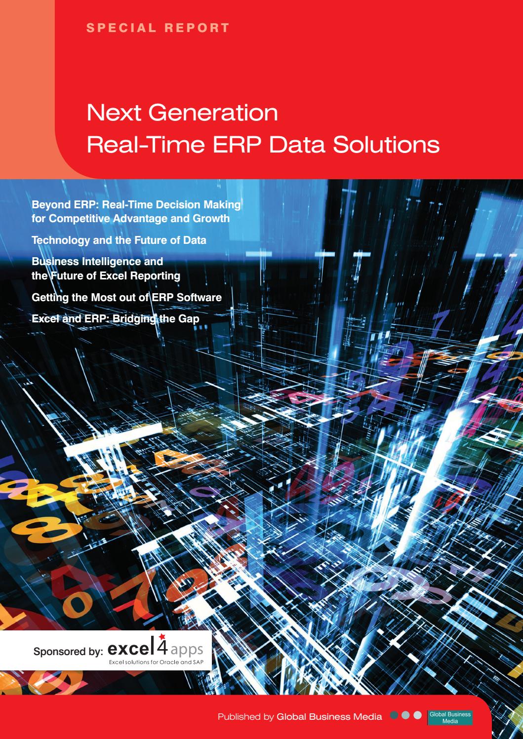 CEO Reports – Next Generation Real-Time ERP Data Solutions by Global ...