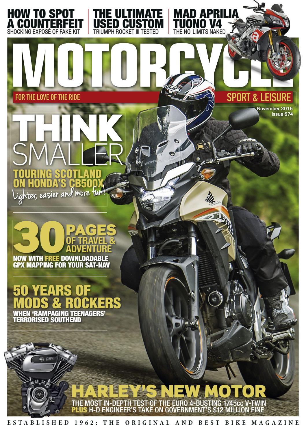 Motorcycle Sport & Leisure November 2016 preview by Mortons Media Group ...