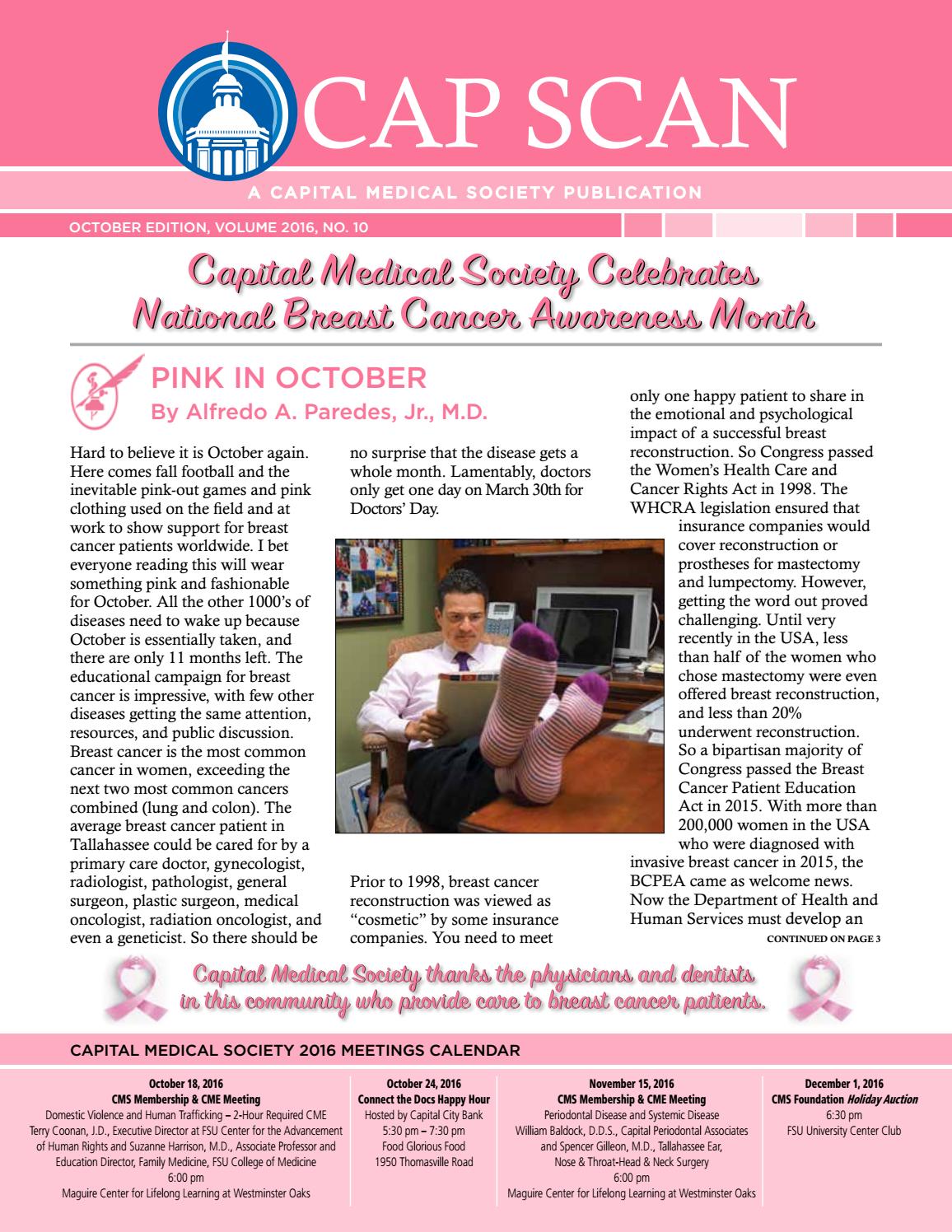 Cap Scan - October 2016 by Capital Medical Society - Issuu