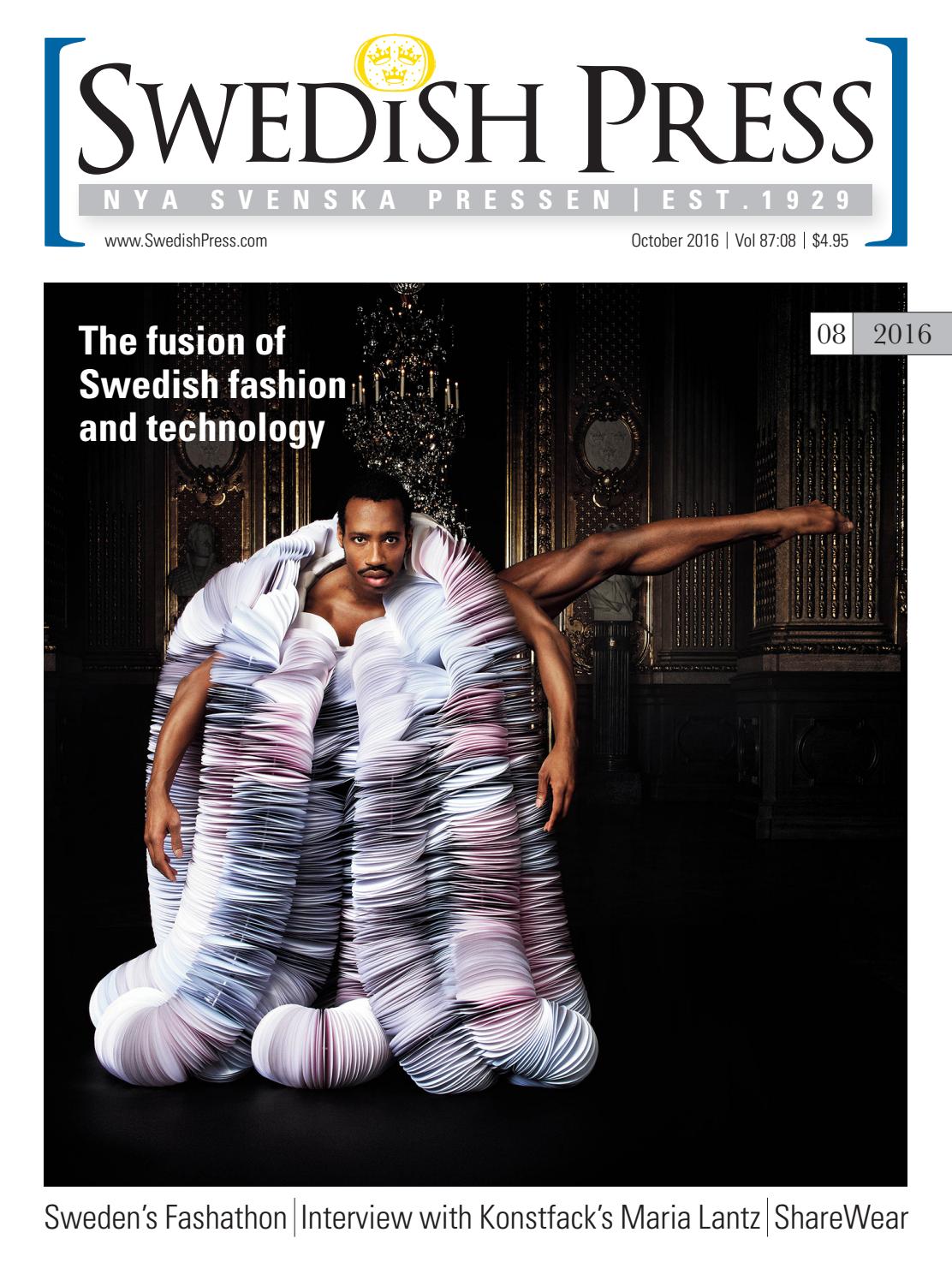 Swedish Press Sample Oct 2016 Vol 87:08 by Swedish Press - Issuu