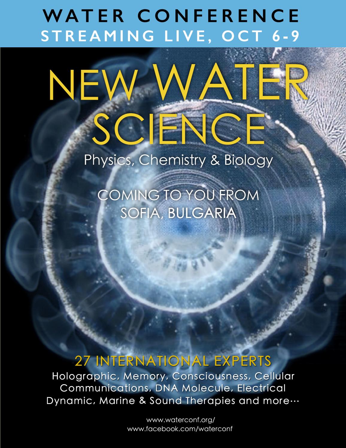 Water conference 2016 by Science to Sage - Issuu