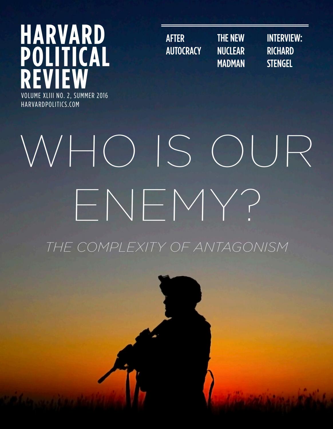 Summer 2016 by The Harvard Political Review - Issuu