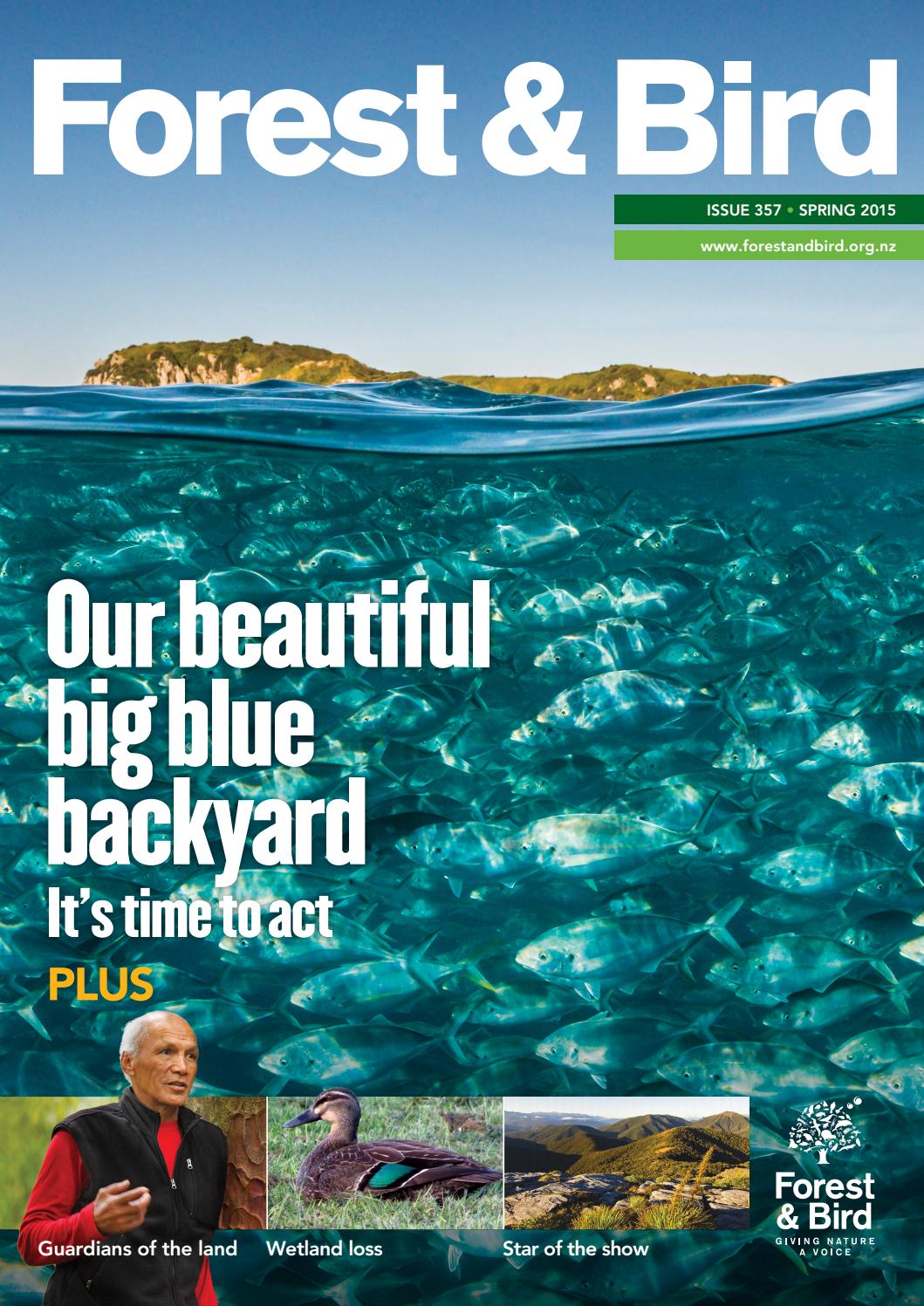 Forest & Bird Magazine 357 Spring 2015 by Forest & Bird - Issuu