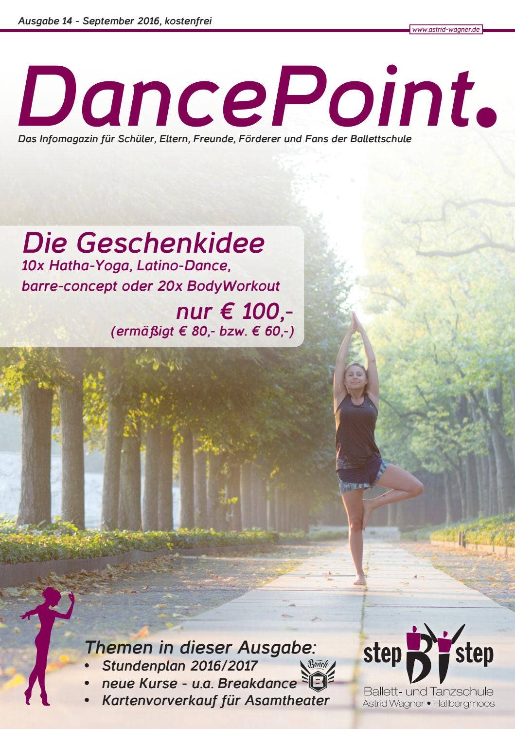 Dancepoint Ausgabe14 step by step Ballettschule Hallbergmoos by Steffen ...