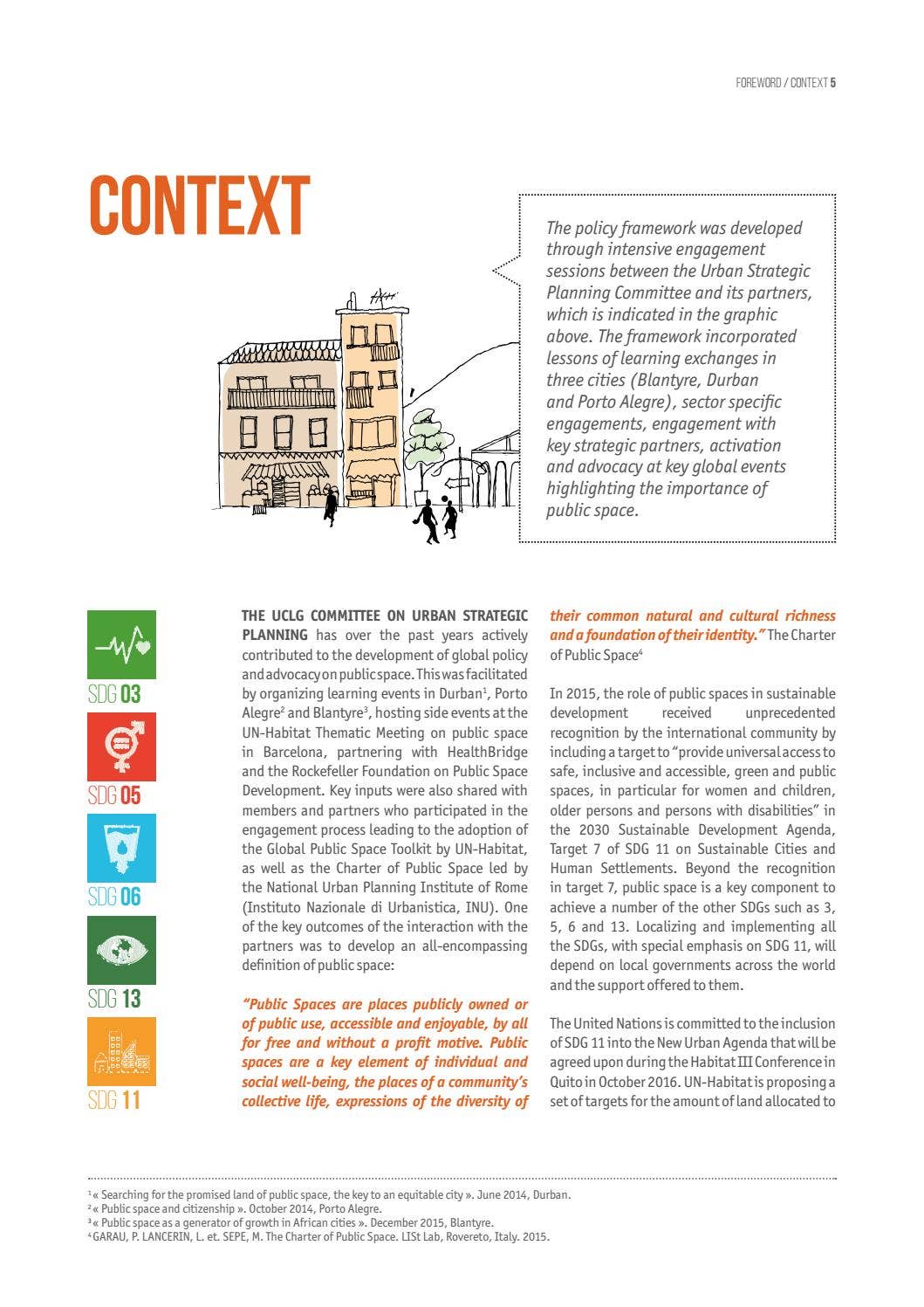Public space policy framework by UCLG CGLU - Issuu