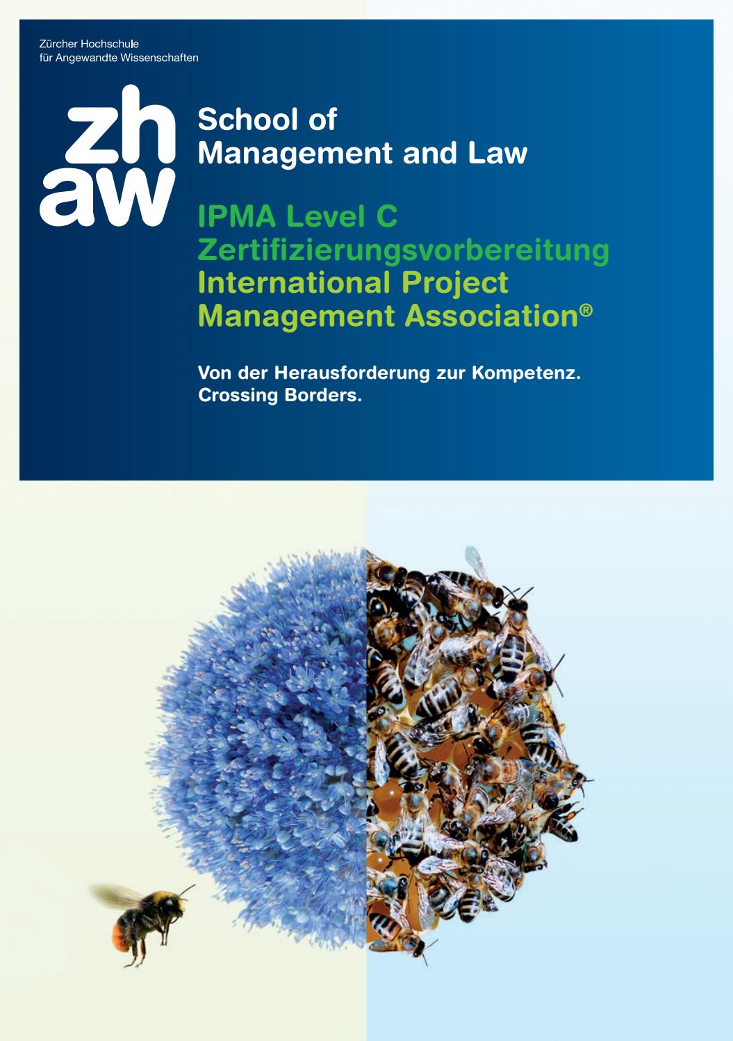 IPMA Level C Zertifizierungsvorbereitung by ZHAW School of Management ...