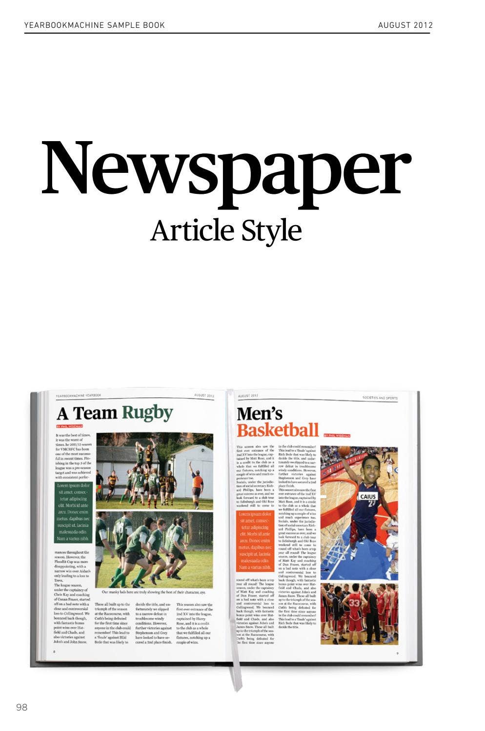 Yearbook Machine Sample Book / Brochure 2016 by Yearbook Machine - Issuu