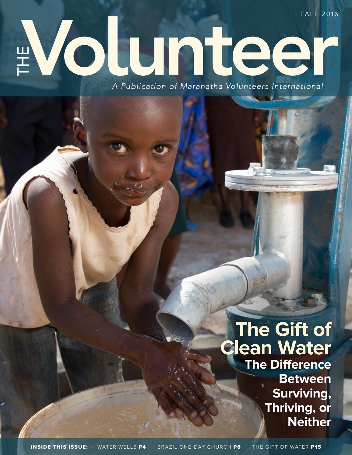 The Volunteer Fall 2016 by Maranatha Volunteers International - Issuu