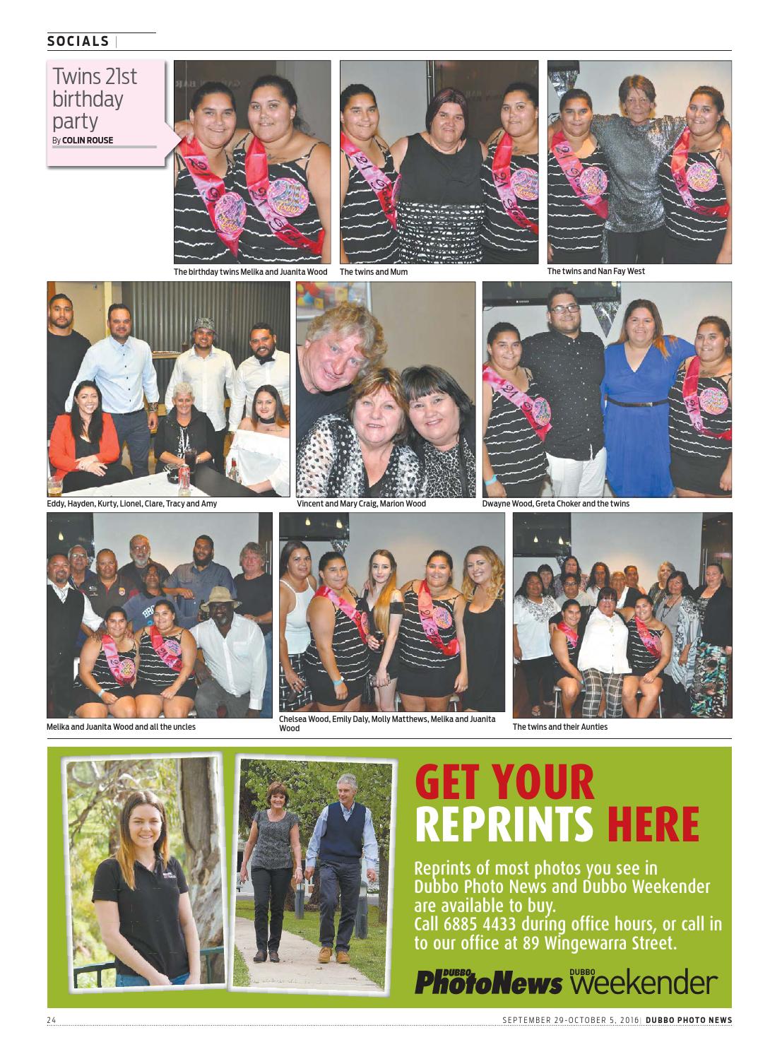 Dubbo Photo News 29.09.2016 by Panscott Media - Issuu