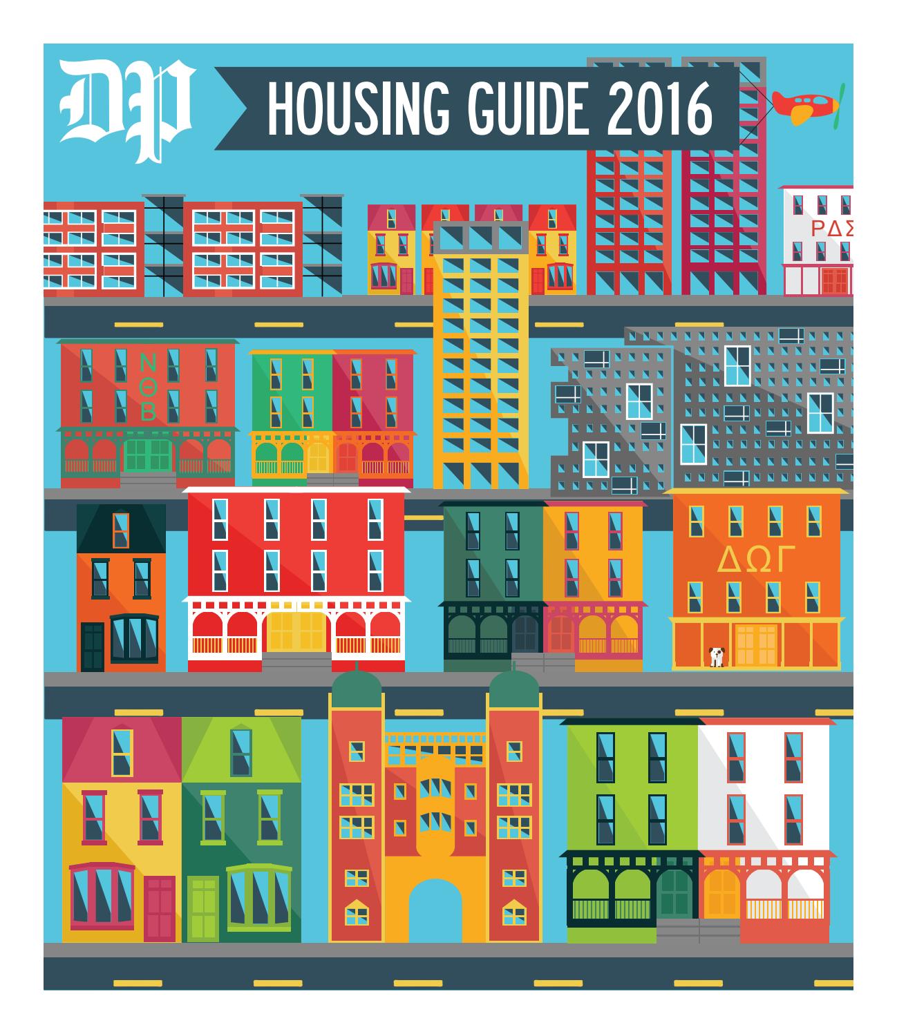 Housing Guide 2016 by The Daily Pennsylvanian - Issuu
