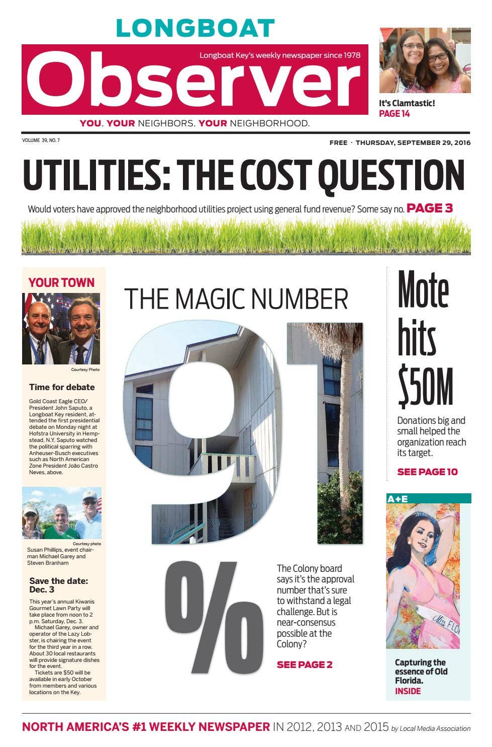 Longboat observer 9 29 16 by The Observer Group Inc. - Issuu