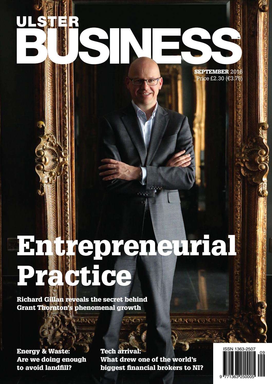 Ulster Business - September 2016 by Ulster Business - Issuu