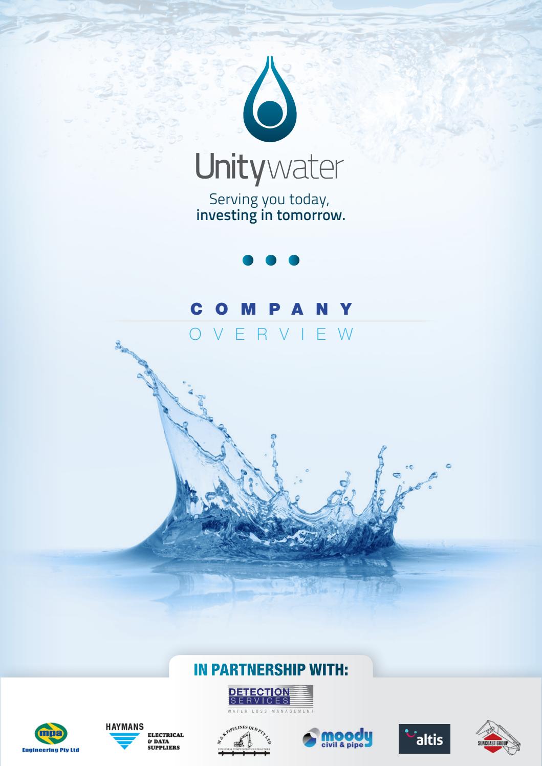 Brochure - Unitywater by Business Chief ANZ - Issuu