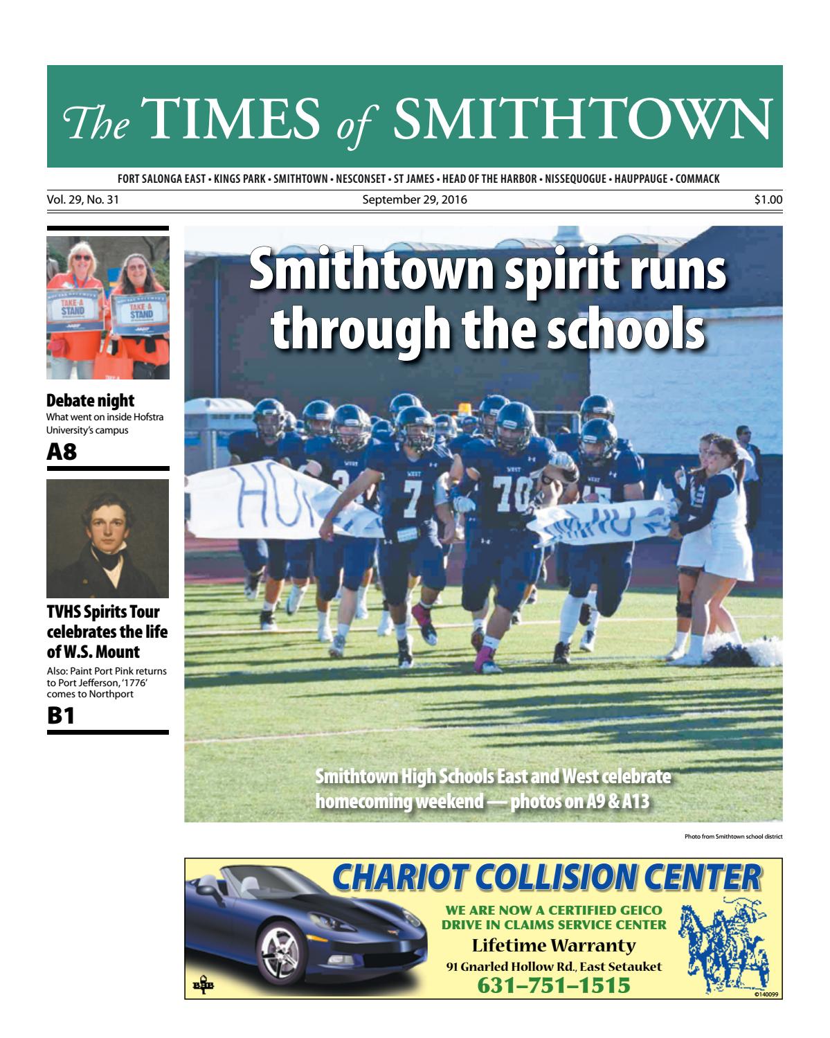 The Times of Smithtown - September 29, 2016 by TBR News Media - Issuu