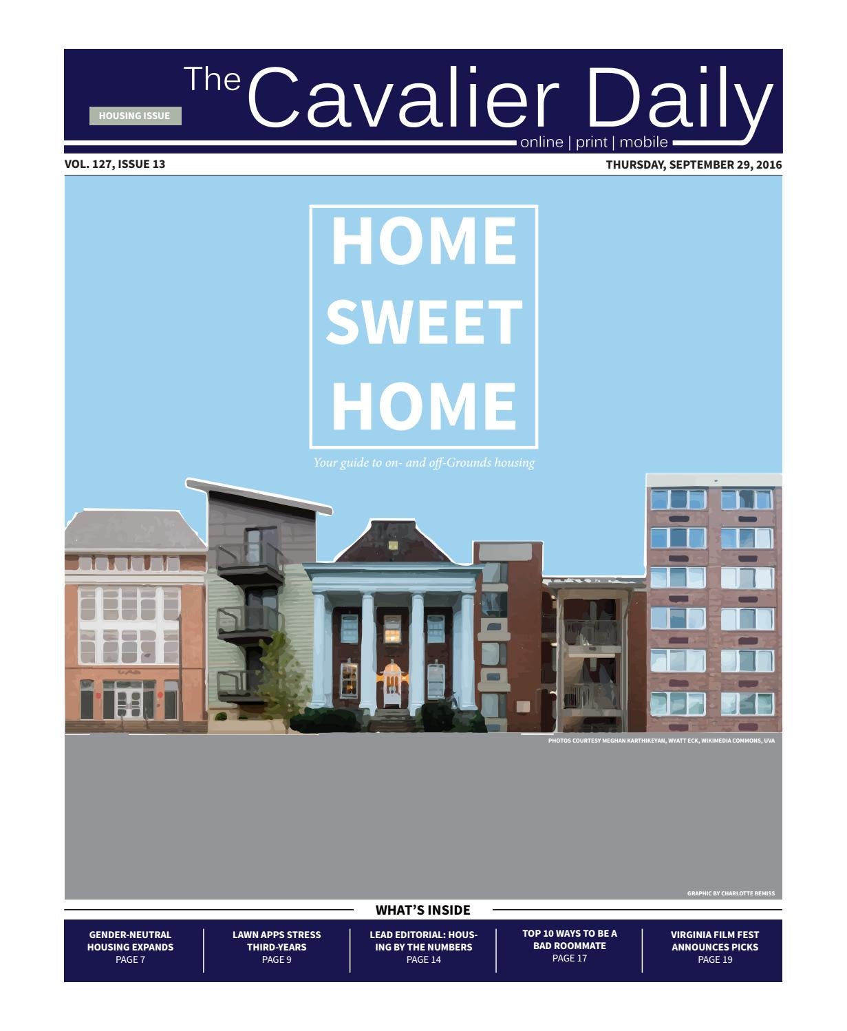Thursday, September 29, 2016 by The Cavalier Daily - Issuu