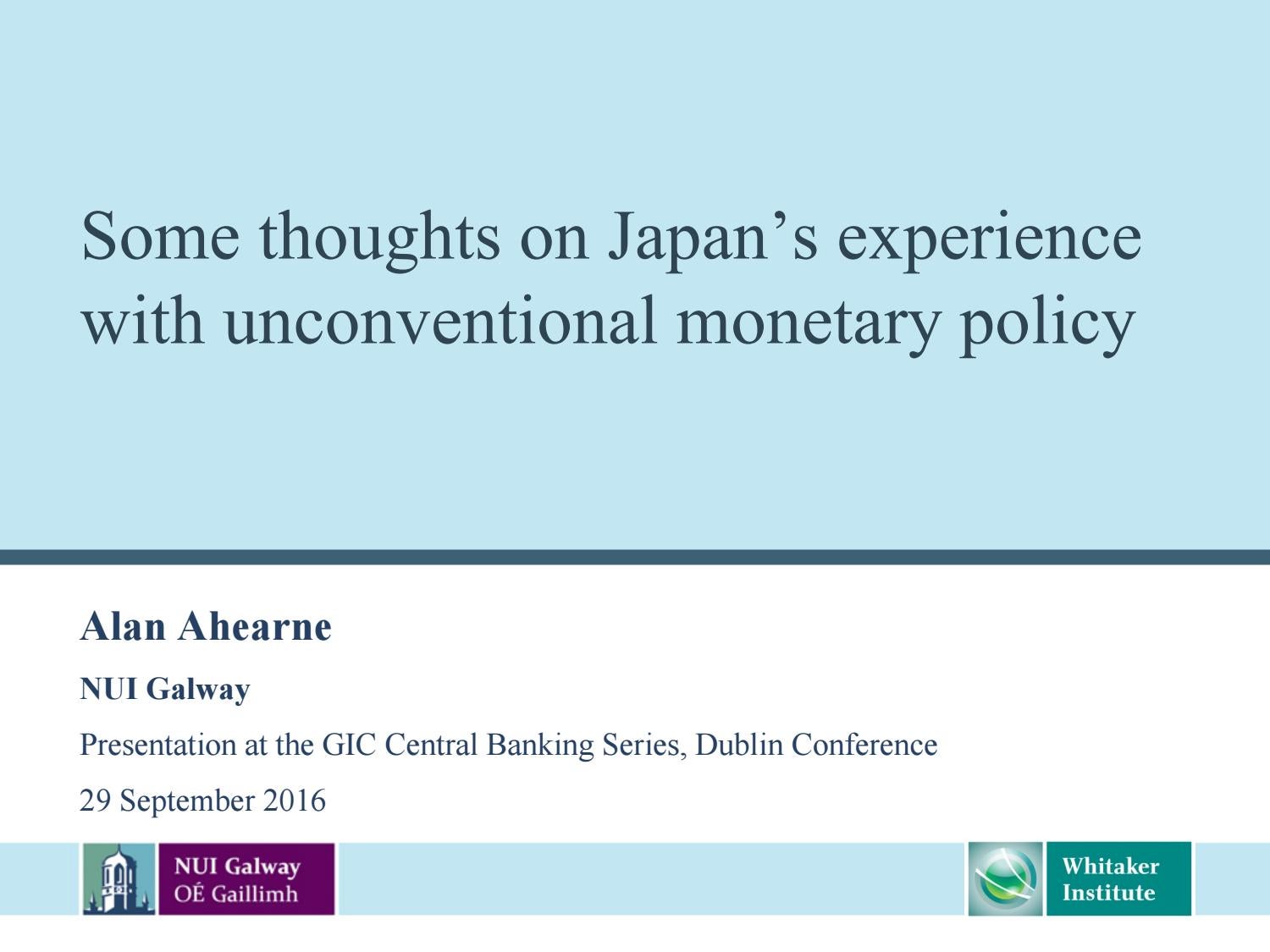 Alan ahearne by Global Interdependence Center - Issuu