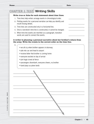 Voyages in English 2018, Assessment Book, Grade 8 by Loyola Press - Issuu