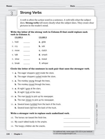 Voyages in English 2018, Practice Book, Grade 3 by Loyola Press - Issuu