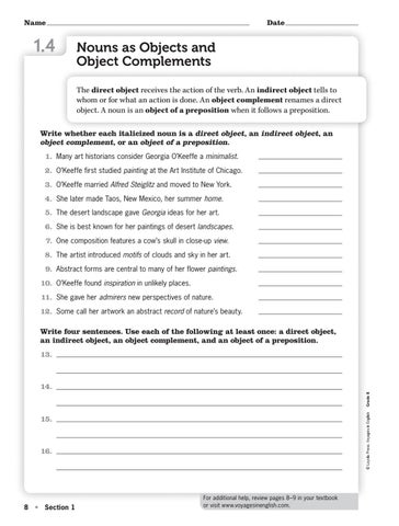 Voyages in English 2018, Practice Book, Grade 8 by Loyola Press - Issuu