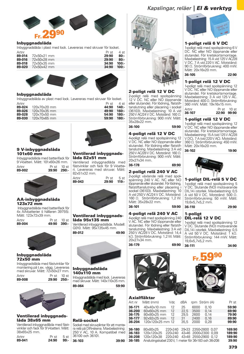 Kjell & Company Katalog 44 Sverige - Kapitel 4: El och verktyg by Kjell ...
