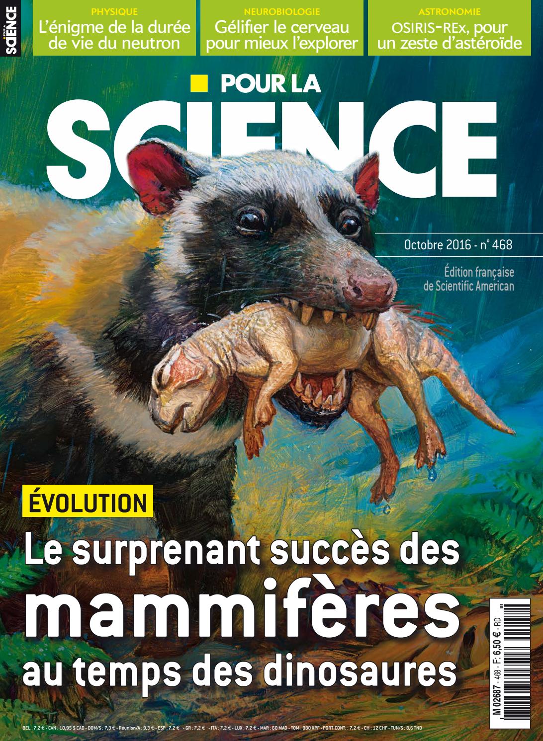 Pour la Science n°468 - octobre 2016 (extrait) by Pour la Science - Issuu