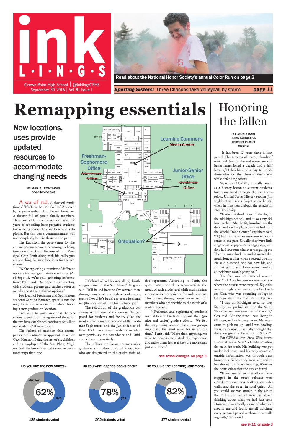 Inklings sept 2016 by CPHS Inklings - Issuu