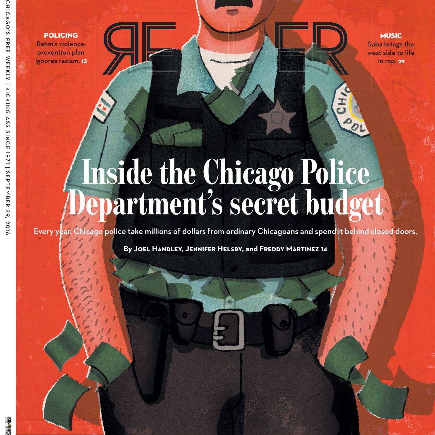 Chicago Reader: print issue of September 29, 2016 (Volume 45, Number 51 ...