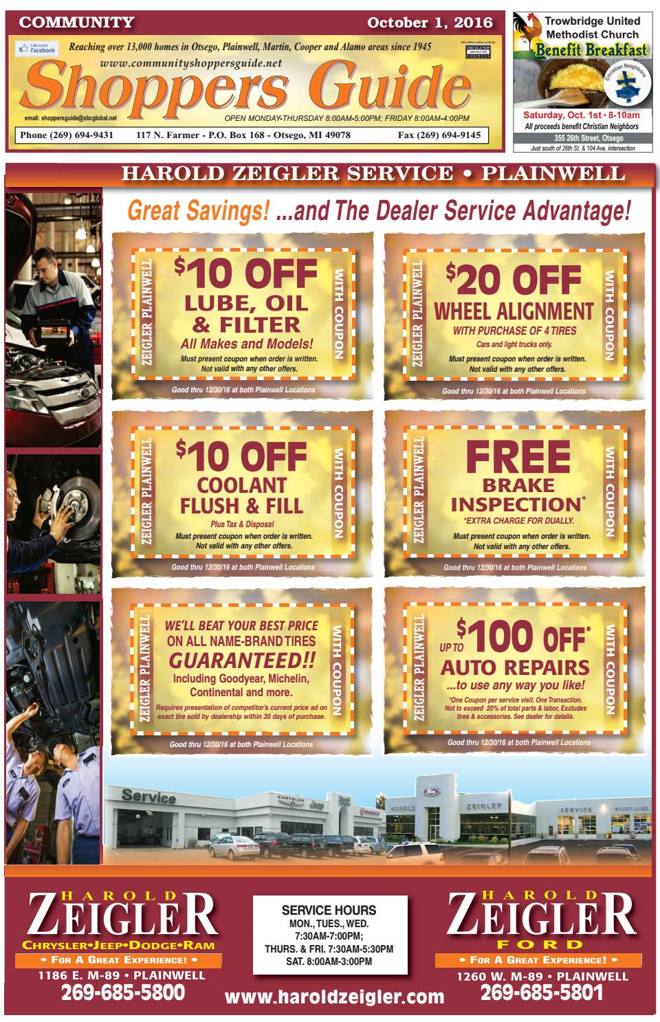 10 1 16shoppersguide web by Community Shoppers Guide - Issuu