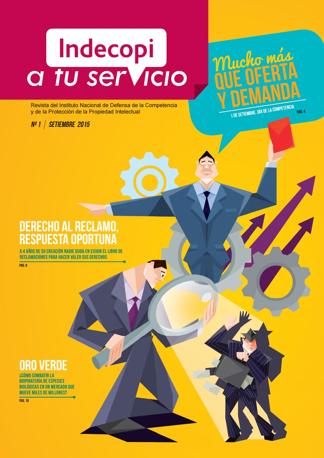 Indecopi a tu servicio N°1 by Indecopi Oficial - Issuu