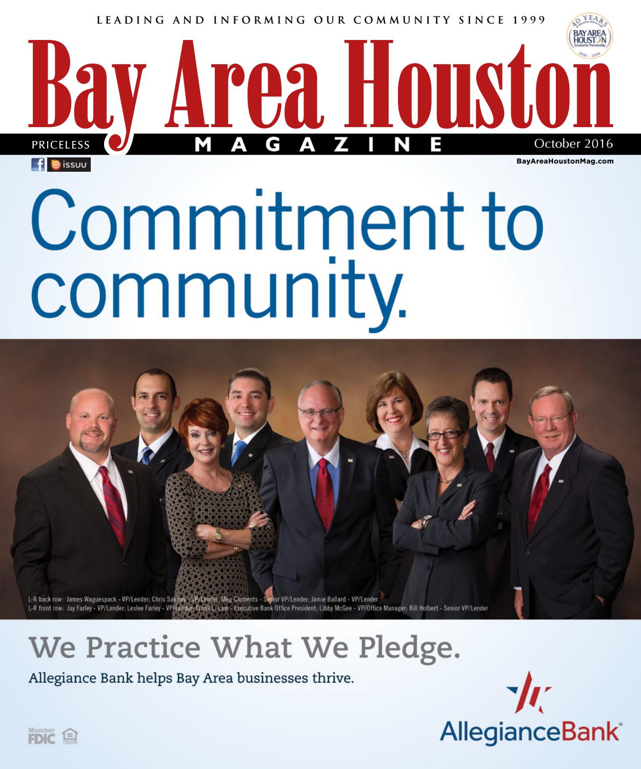Bay Area Houston Magazine October 2016 by Bay Group Media - Issuu