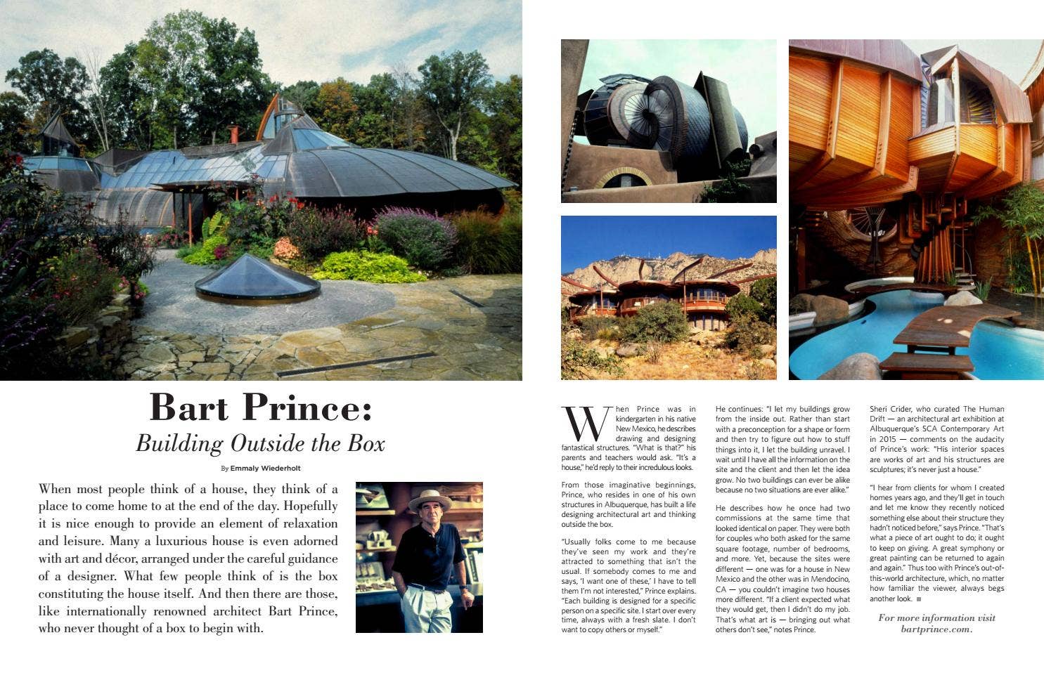 Bart Prince: Building Outside the Box by Fine Lifestyles - Issuu