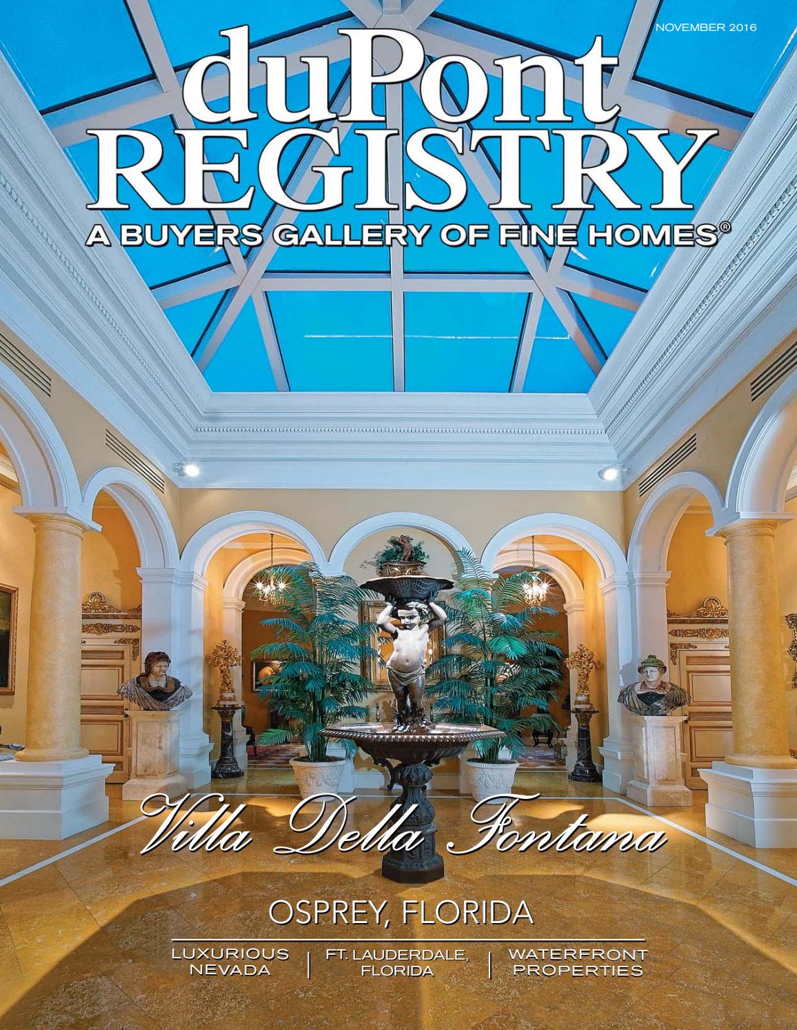 duPontREGISTRY Homes November 2016 by duPont REGISTRY - Issuu