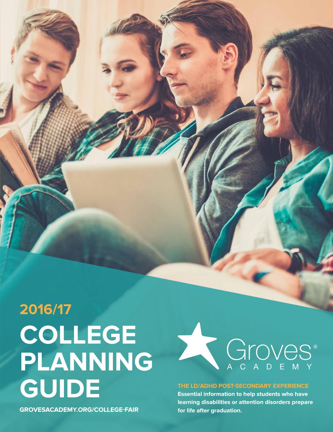 2016-17 Groves College Planning Guide by Groves Learning Organization ...