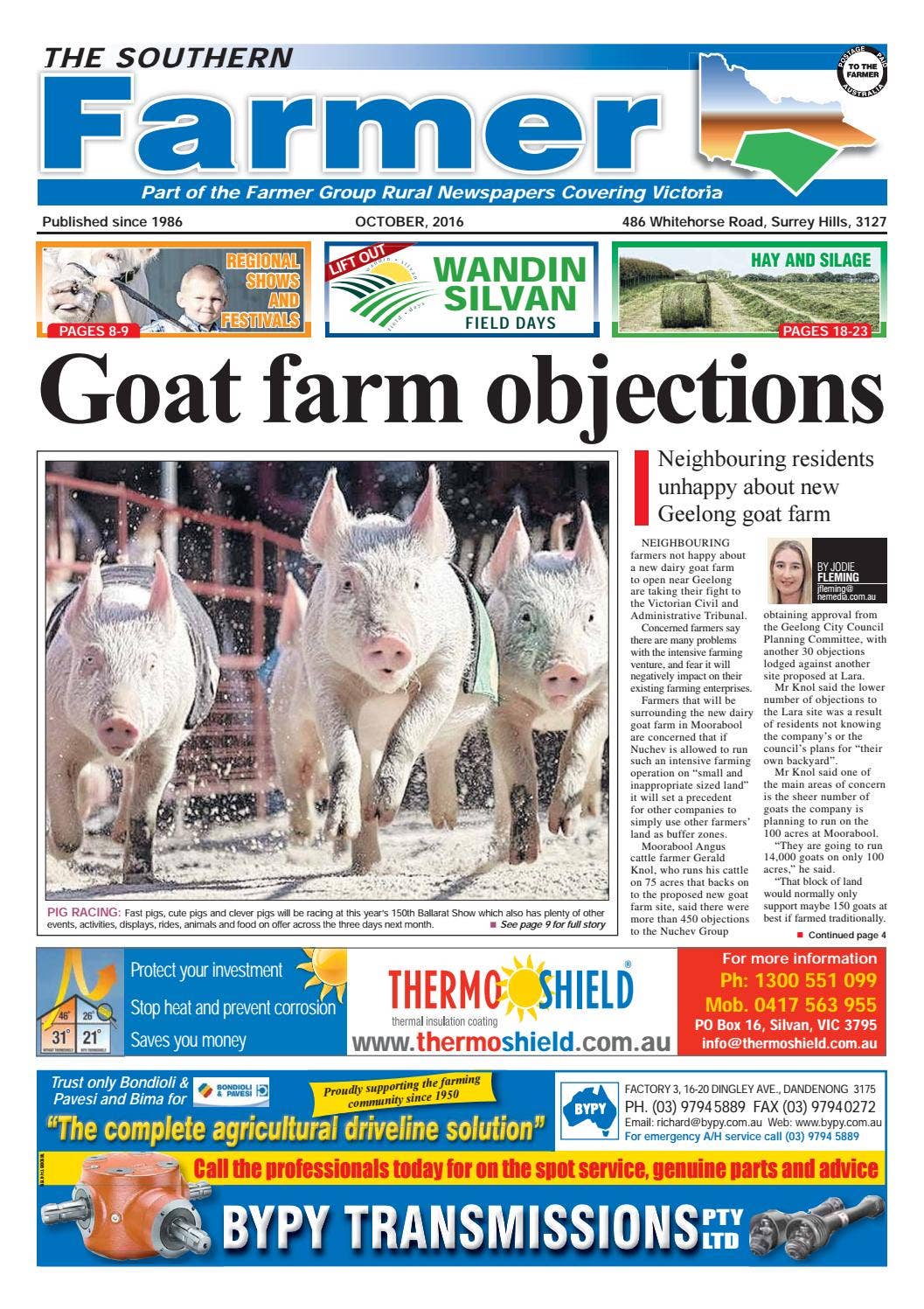 Southern Farmer by Provincial Press Group - Issuu