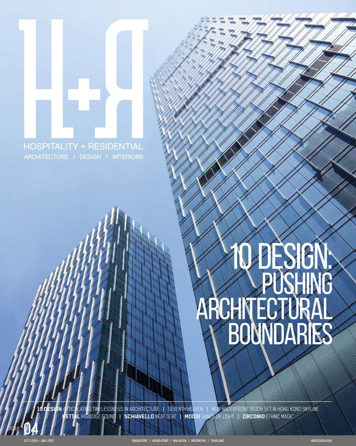 H+R Issue 04 | Hospitality & Residential - Architect & Interiors Design ...