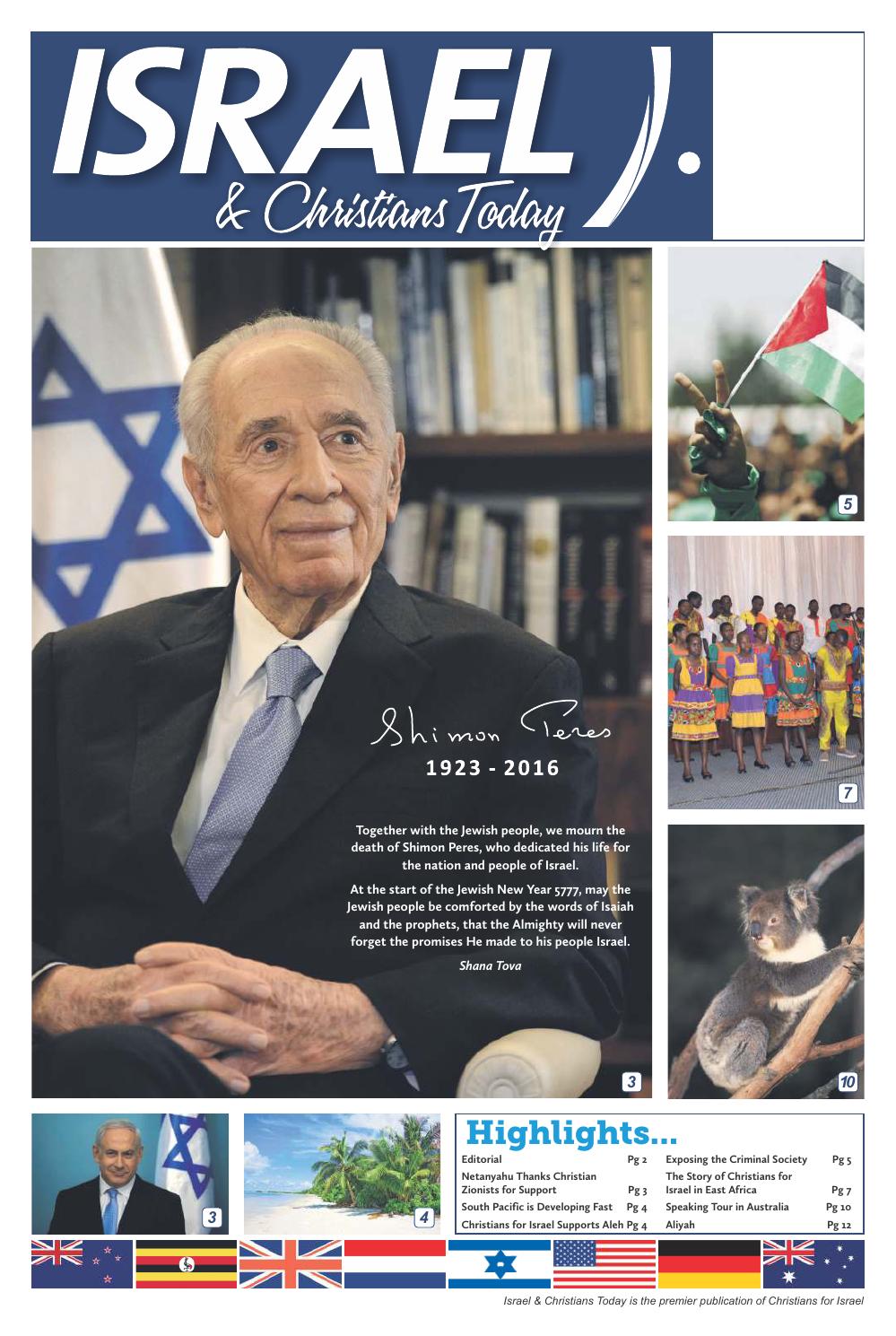 Israel & Christians Today International newspaper October 2016 by ...