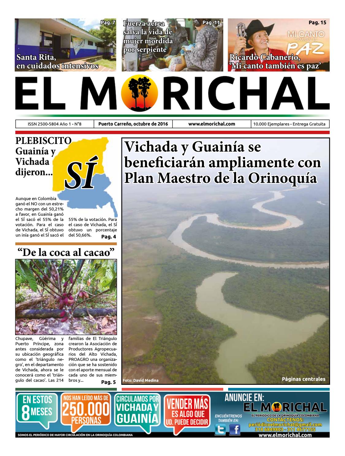 El morichal N° 8 - Octubre de 2016 by wpgrafico - Issuu