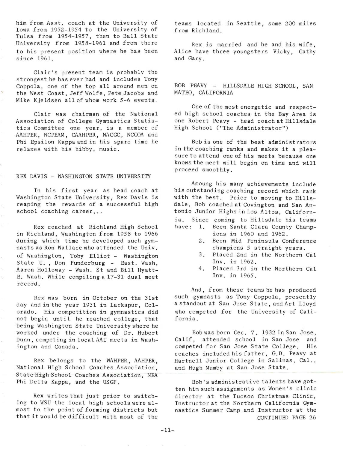 The U S Gymnast Magazine January 1967 By USA Gymnastics Issuu
