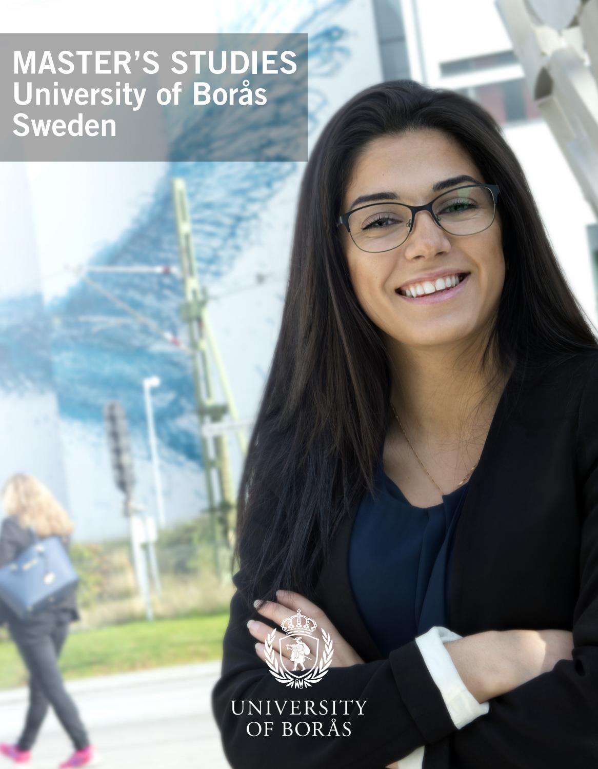 Master's programmes 2017 University of Borås by hogskolaniboras - Issuu