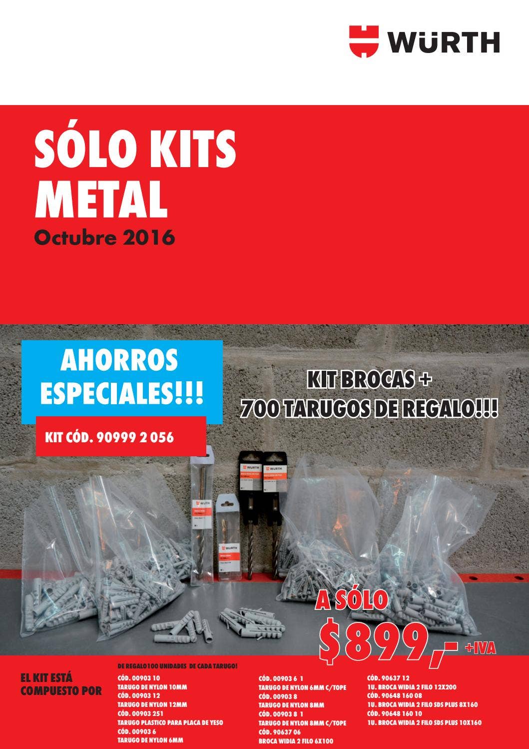 Kits metal by Wurth Argentina s.a - Issuu